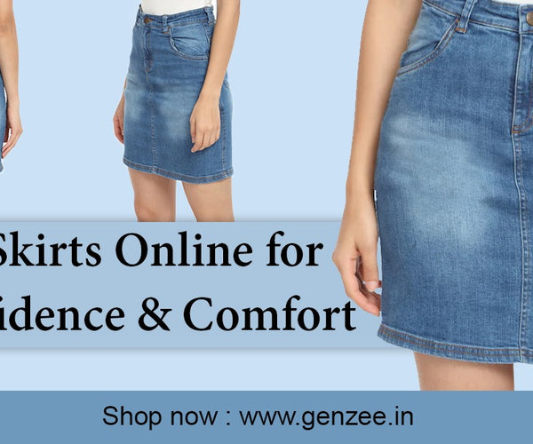 Buy Skirts Online for Confidence & Comfort | Genzee. – GENZEE